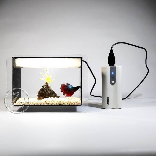 Jual Aquarium mini fish tank akuarium akrilik kecil soliter ikan cupang ...