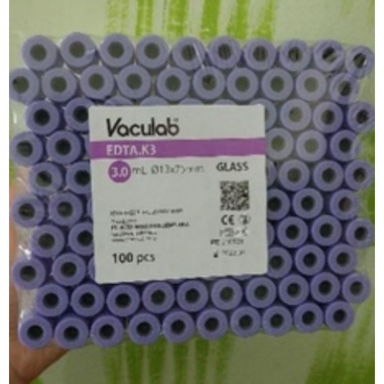 Jual Tabung Darah K3 EDTA 3ml Blood Collection Tube Tabung EDTA ...
