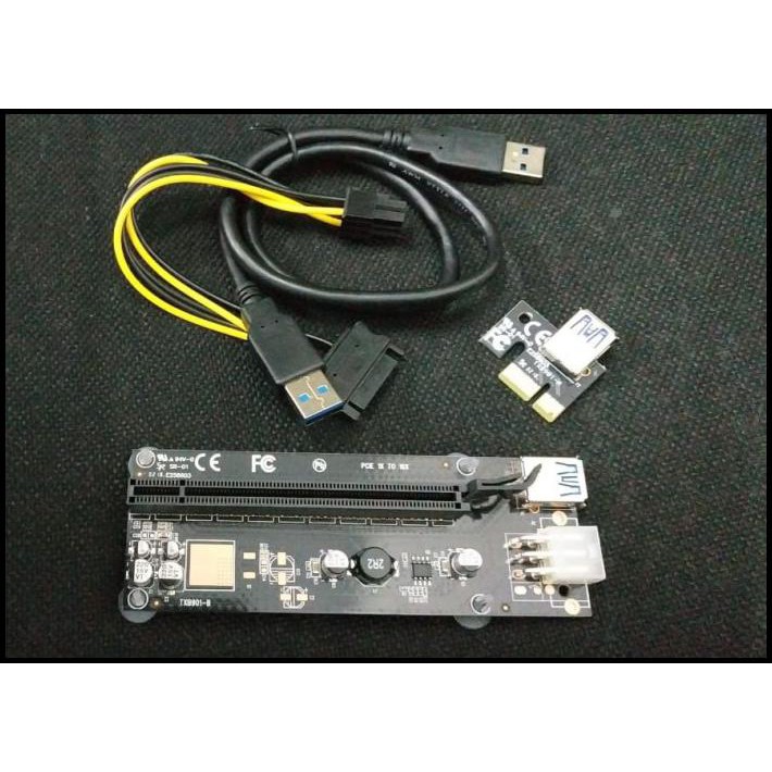 Jual Hesaa_Store | Pci-E Riser Card Usb 3.0 - Gpu Mining | Shopee Indonesia