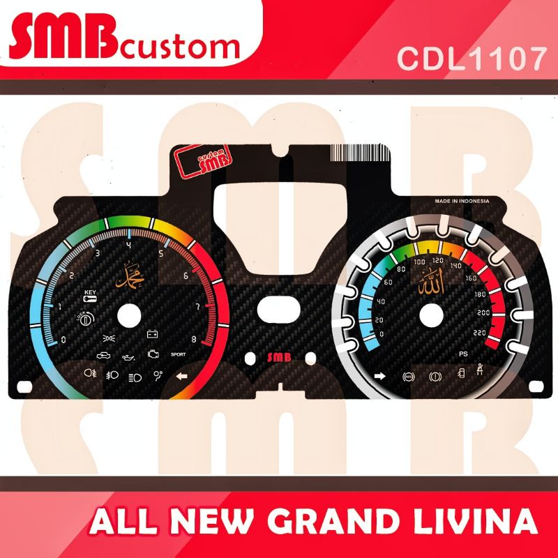 Jual Panel Speedometer Custom 3D Livina L10 - CDL1107 | Shopee Indonesia