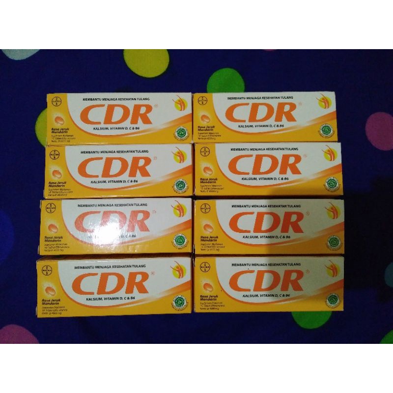 Jual CDR vitamin D kesehatan gigi dan tulang (isi 10) | Shopee Indonesia