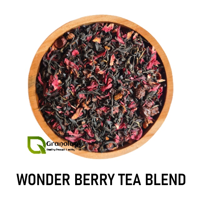Jual Black Tea with Berry & Rosella / Wonder Berry Tea Blend (25 gram ...