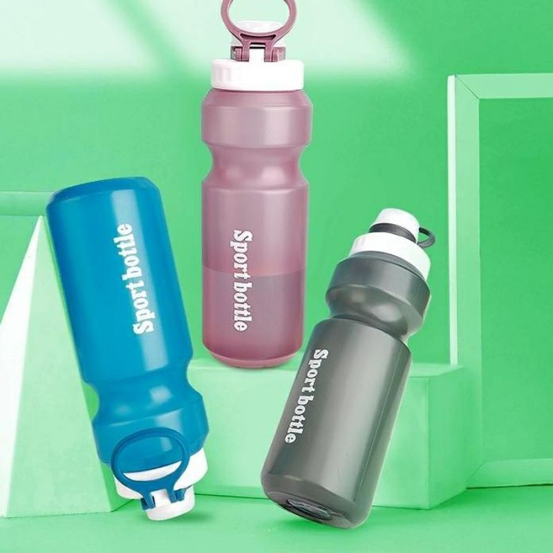 Jual Botol Air Minum Portable / 750ml Water Bottle Plastik Gym/Unik dan ...