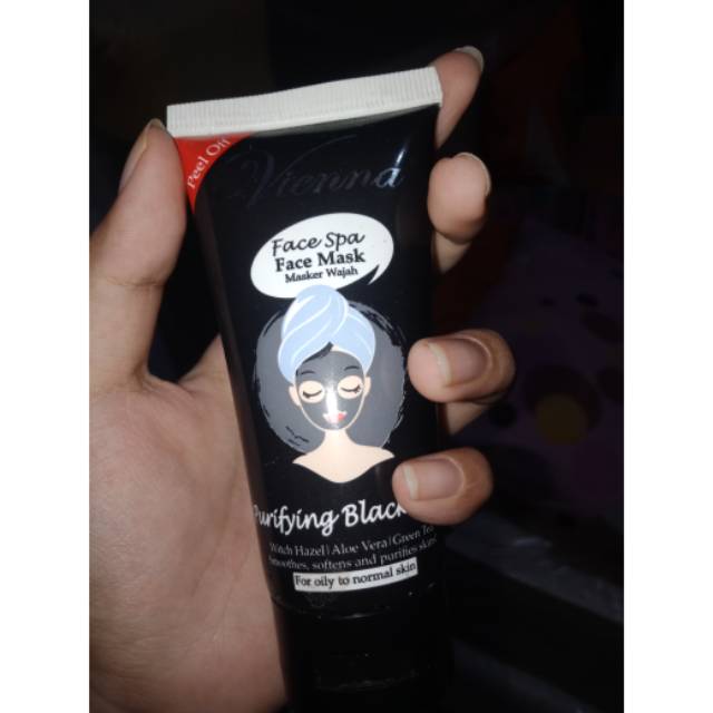Jual [PRELOVED] vienna purifying black mud mask masker peel off ...