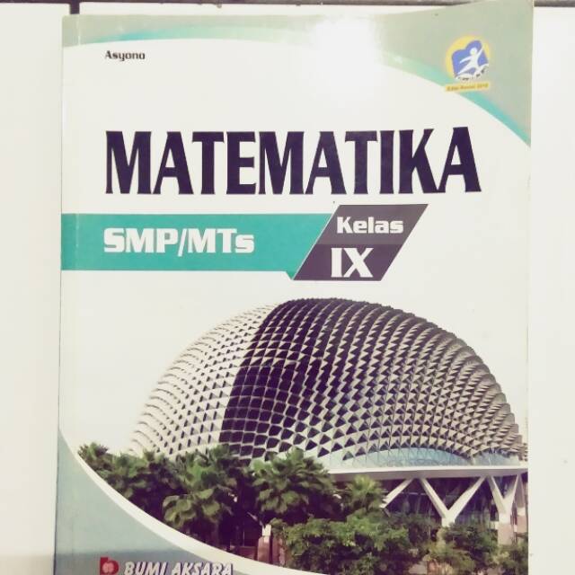 Jual BUKU PAKET MATEMATIKA SMP/MTS KELAS 9 | Shopee Indonesia