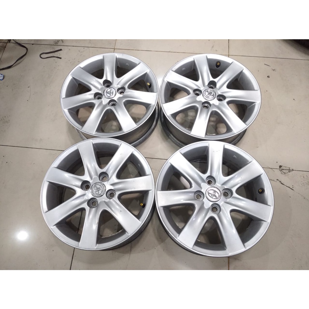Jual Velg Mobil Seken Only Murah Standar Oem Vios Ring 15 Pcd 4x100 | Shopee Indonesia