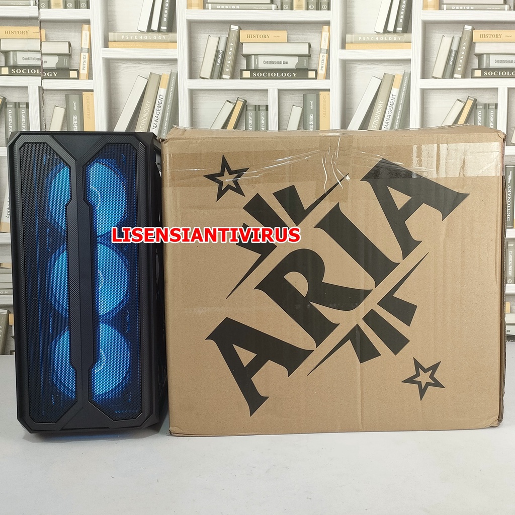 Jual Casing PC Gaming Casing CUBE GAMING ARIA Free Led Strip and 3 Fan ...