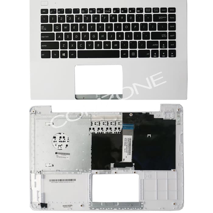 Jual Keybord Keibord Keyboard With Case Asus X453MA White Putih ...