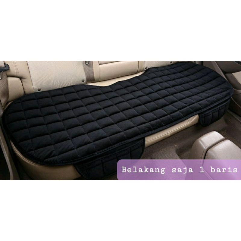 Jual Alas jok mobil bahan bludru lembut anti panas (belakang 1 baris ...