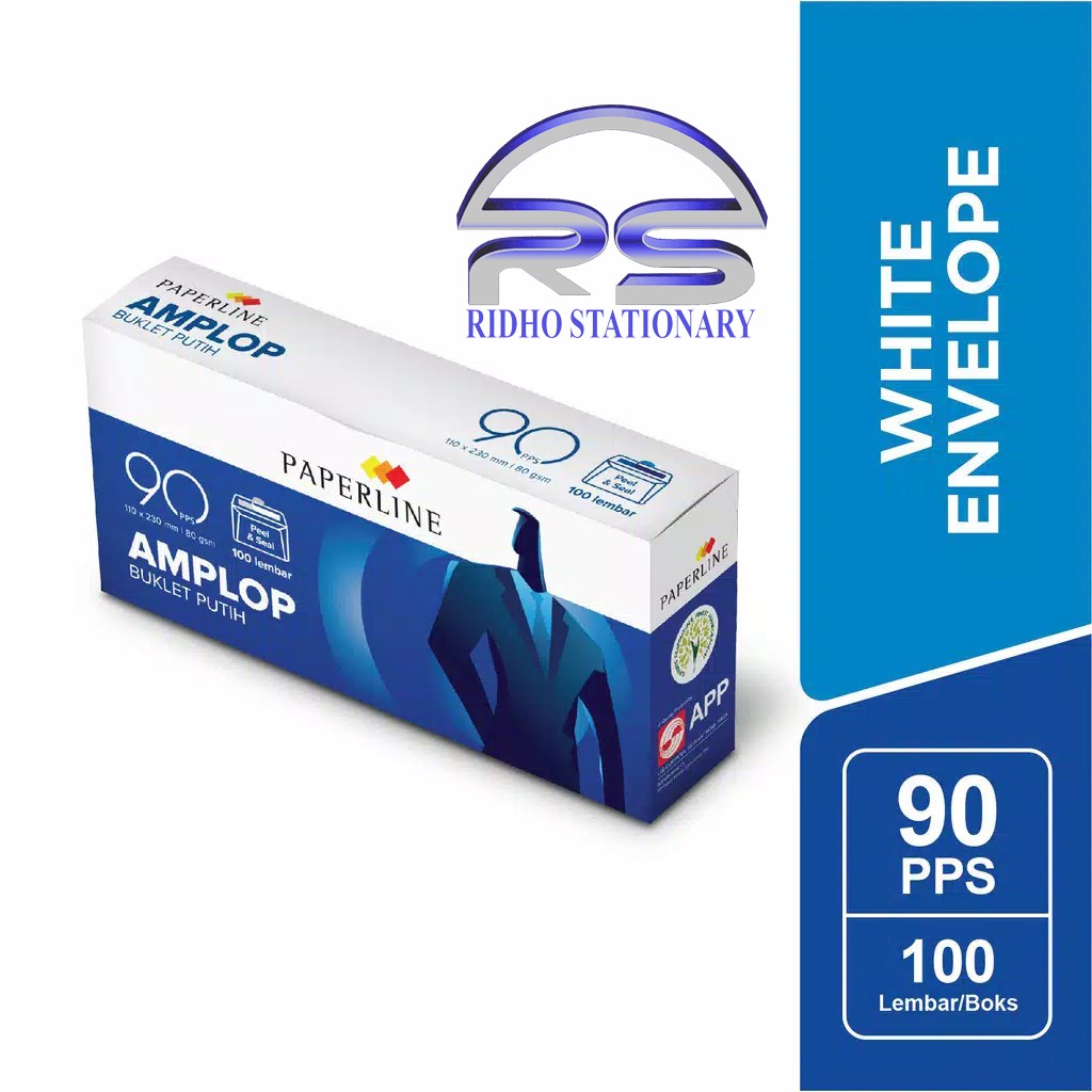 Jual Amplop Putih Paperline 90 Polos Panjang (isi 100 Pcs) | Shopee Indonesia
