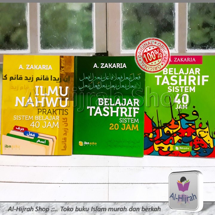 Jual Paket Belajar Ilmu Nahwu dan Tashrif | A. Zakaria | Ibn Azka Press ...