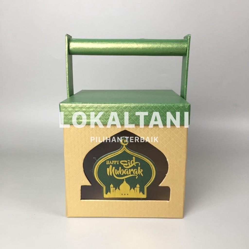 Jual Box Cookies Idul Fitri 2 Toples / Box Hampers Lebaran / Idul Fitri ...