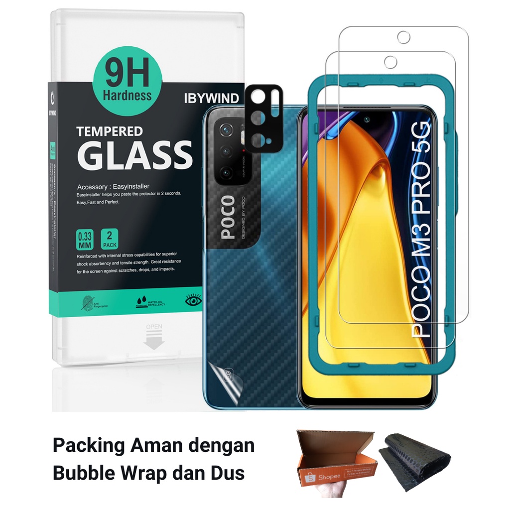 Jual Tempered Glass Ibywind Xiaomi Poco M3 Pro 5G | Shopee Indonesia