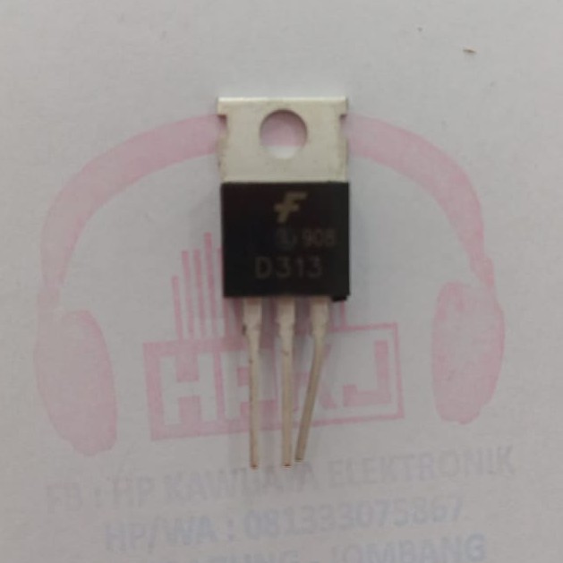 Jual TRANSISTOR 2SD313 D313 D 313 NPN D313 | Shopee Indonesia