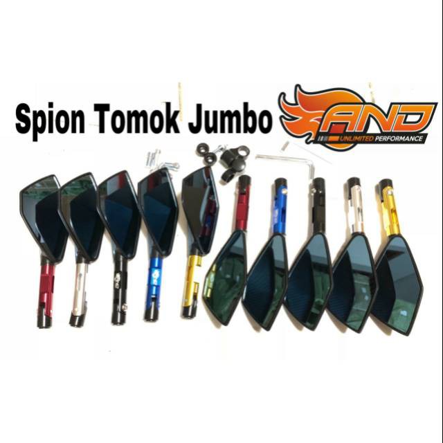 Jual Spion Tomok Full CNC V5 Daun Lebar UNIVERSAL | Shopee Indonesia