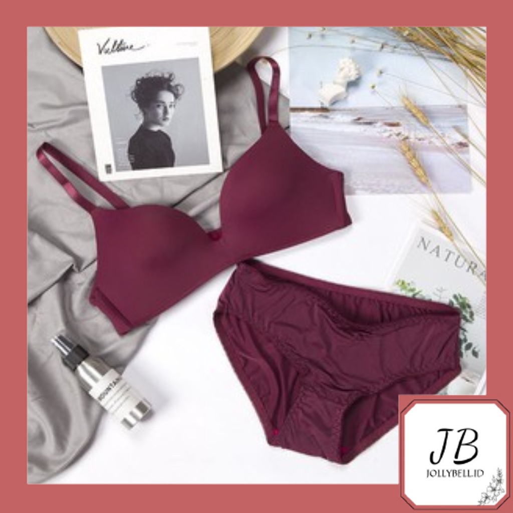 Jual •Jollybell.id•BR018 Pakaian Dalam Wanita Bra BH sexy bra push up ...