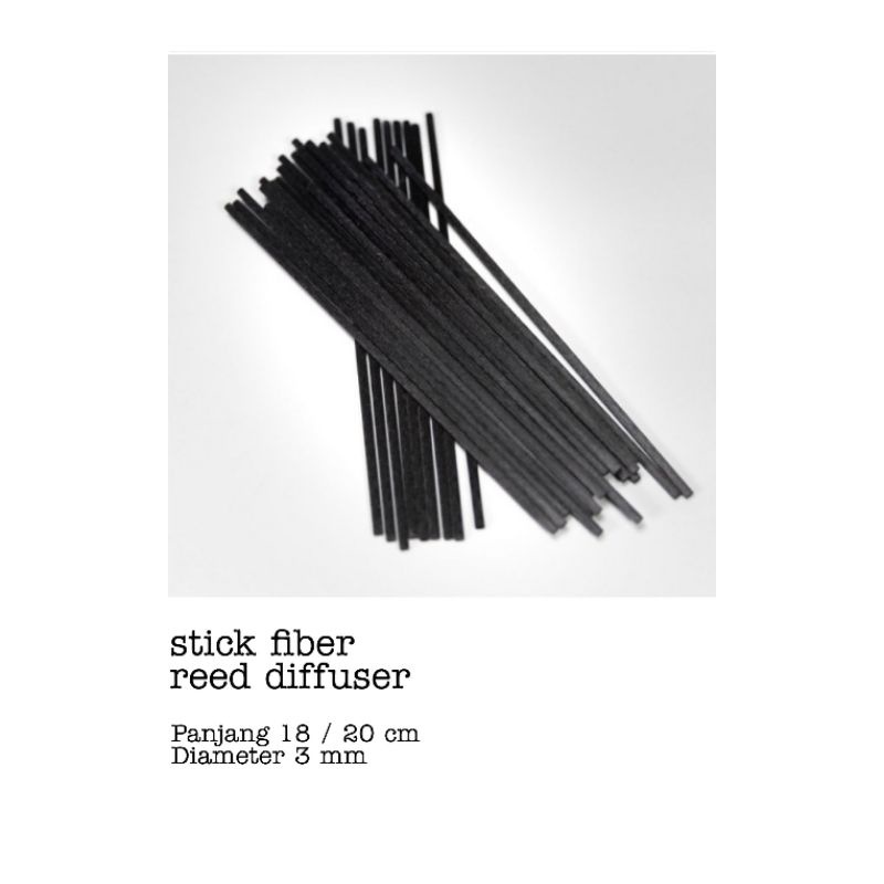 Jual Stick Reed Diffuser isi 10 batang Fiber Stik bukan rotan rattan ...