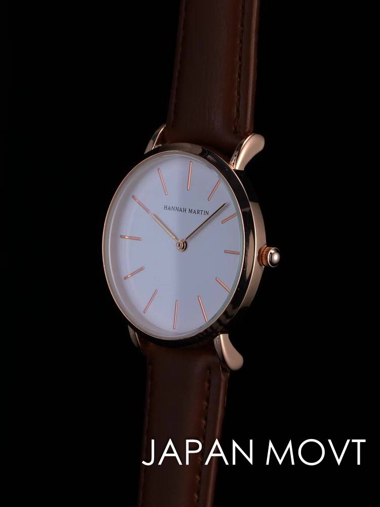 Jual HANNAH MARTIN Jam Tangan Wanita Sangat tipis 100% Original Fashion ...