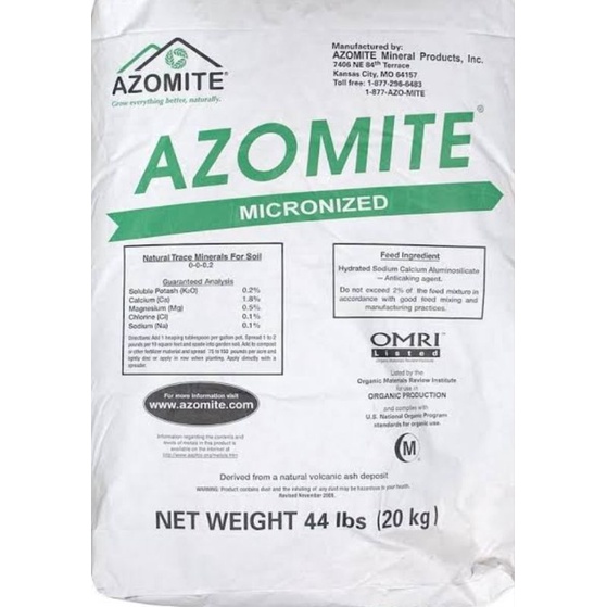 Jual Azomite Mineral 20 Kg | Shopee Indonesia