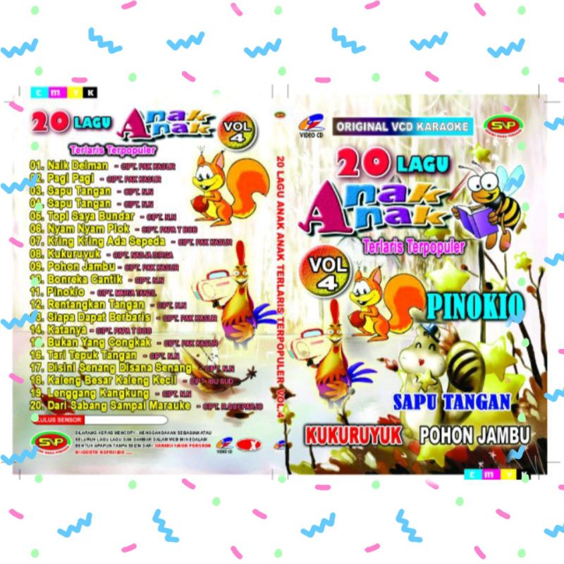 Jual Kaset Vcd Original Lagu Anak : 20 Lagu Anak anak Terlaris & Terpopuler Pinokio | Shopee ...