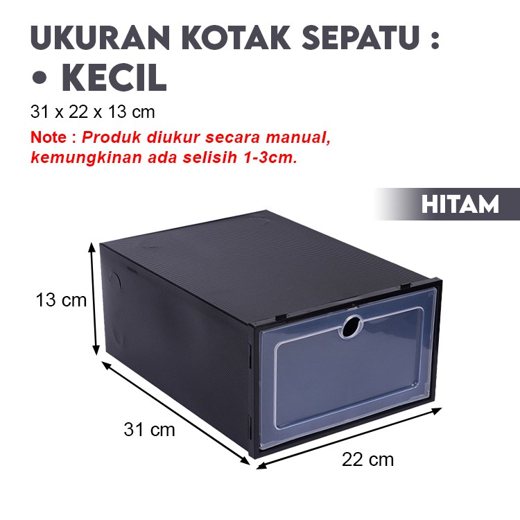 Jual Kotak Sepatu Lipat Serbaguna Box Sepatu Tempat Penyimpanan Sandal ...