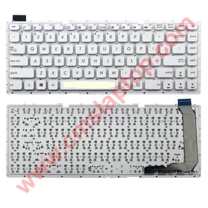 Jual Keyboard Asus X441 X441S X441SA X441U A441 A441U A441SA White ...