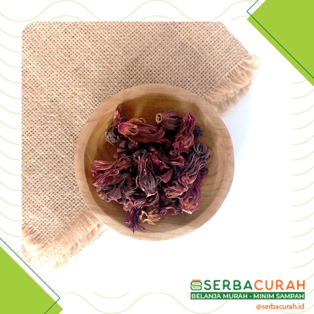 Jual Bunga Rosella Merah Kering Curah | Dried Red Rosella | 100 gram ...
