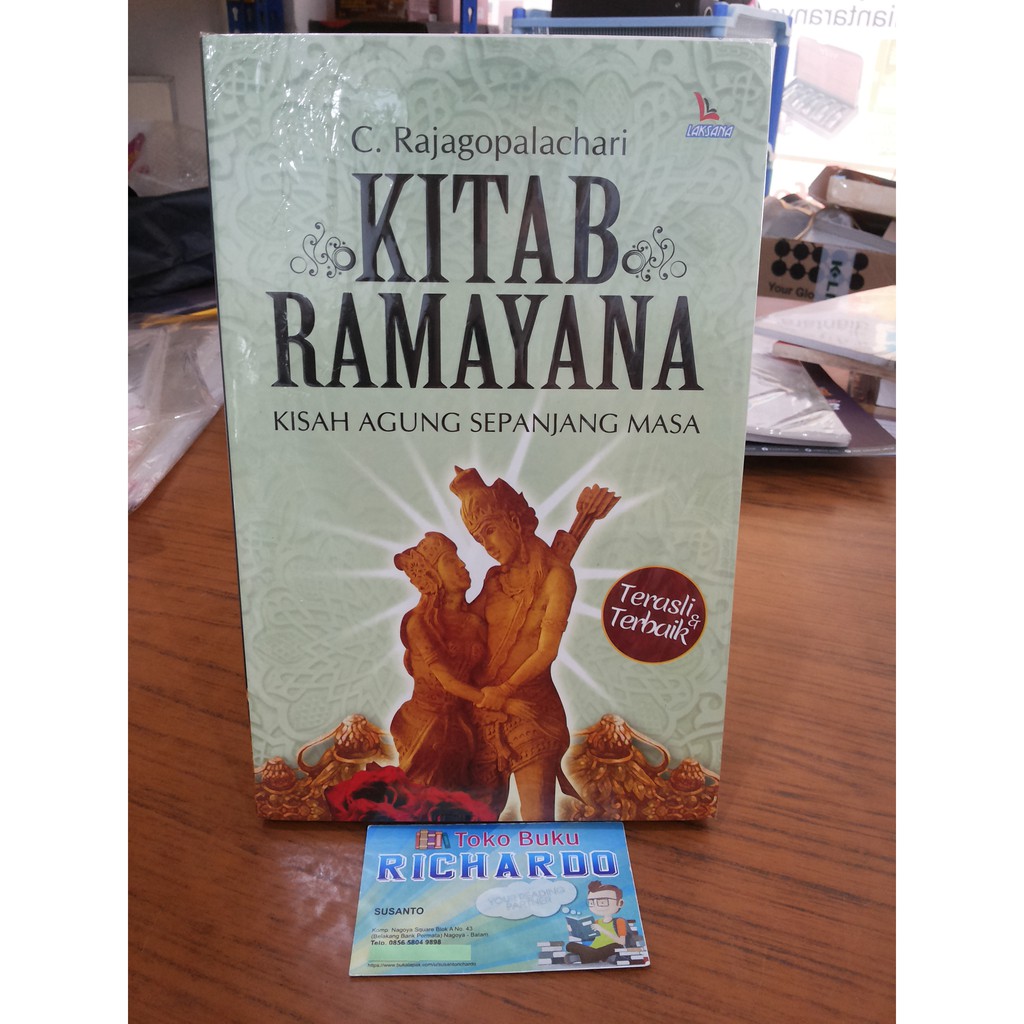Jual Buku Kitab Ramayana Kisah Agung Sepanjang Masa --- C ...
