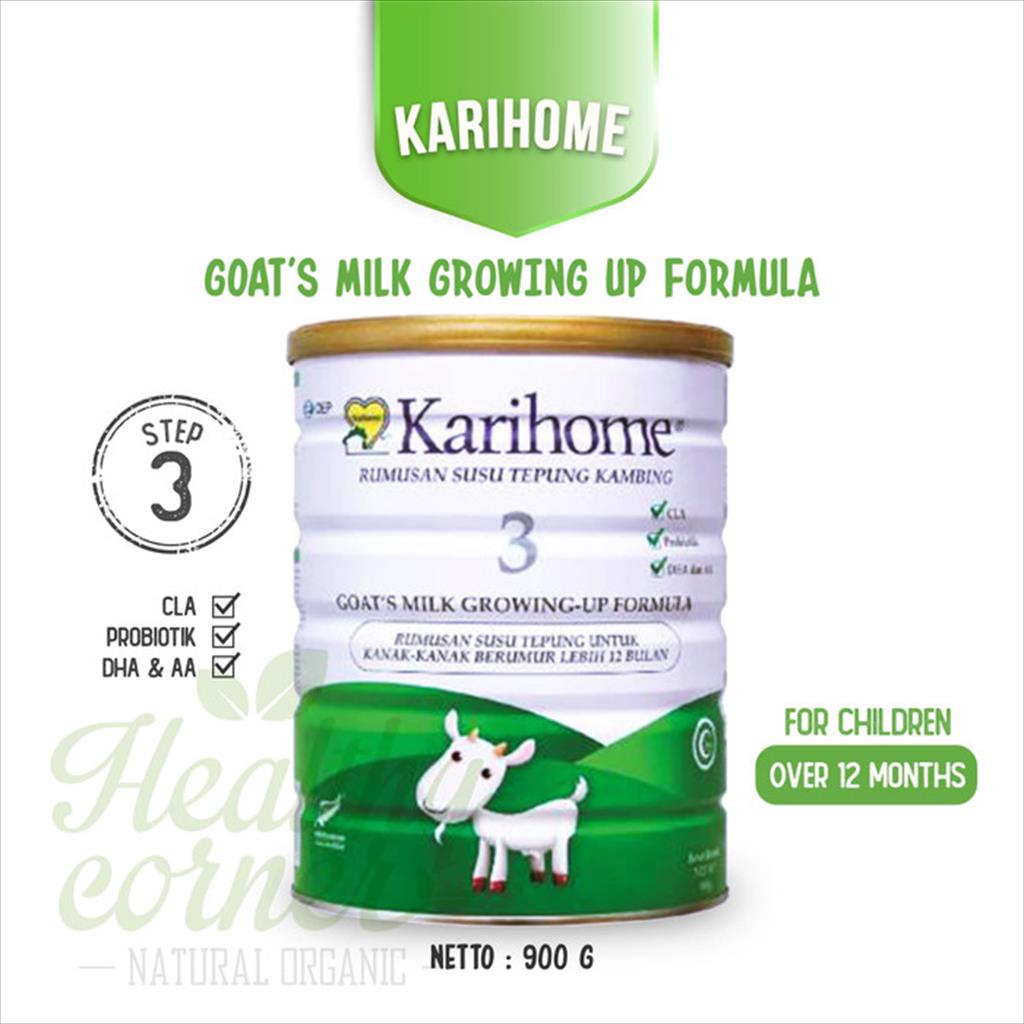 Jual Karihome Susu Kambing Step 3 Growing Up Formula ( Anak Usia 1-3 ...