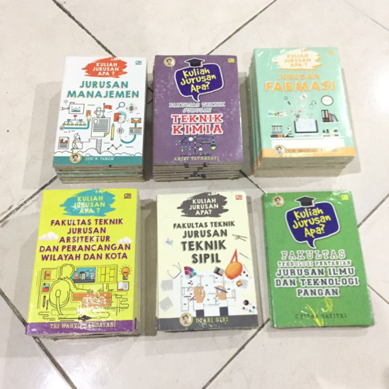 Jual Buku SERI KULIAH JURUSAN APA / Buku KULIAH / PERKULIAHAN ...