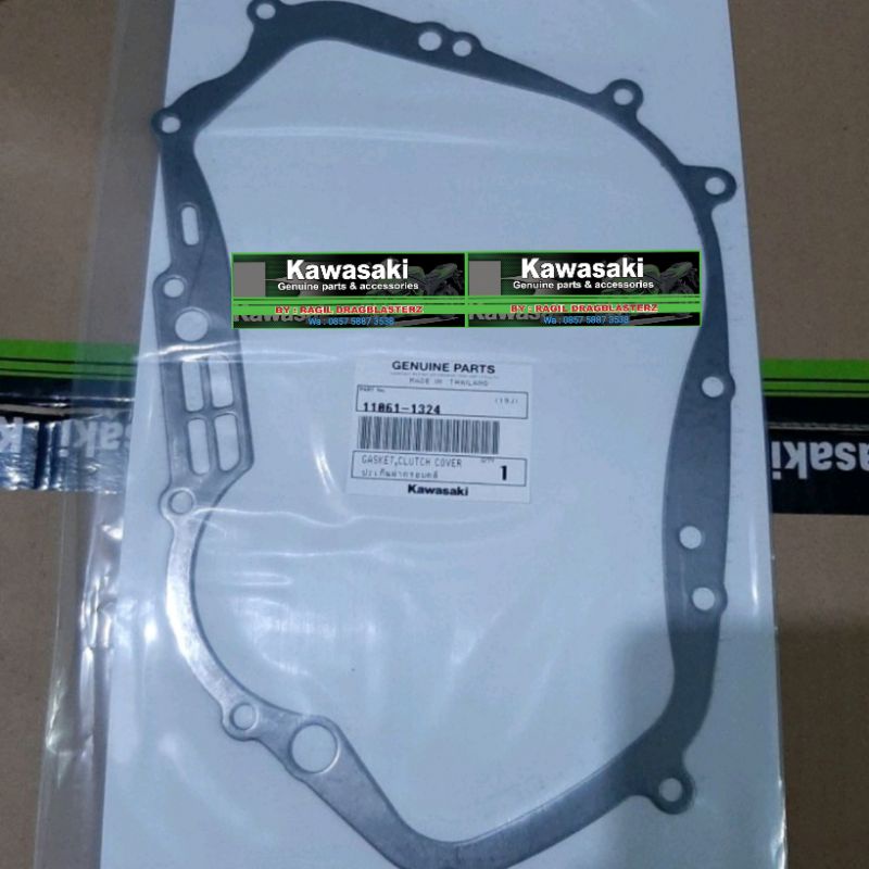 Jual paking blok kopling perpak gasket bak kopling kanan w175 w 175 Original Kawasaki | Shopee ...