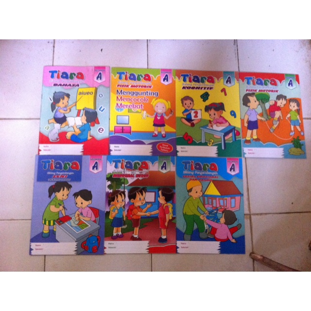 Jual Buku PAUD Tiara A | Shopee Indonesia