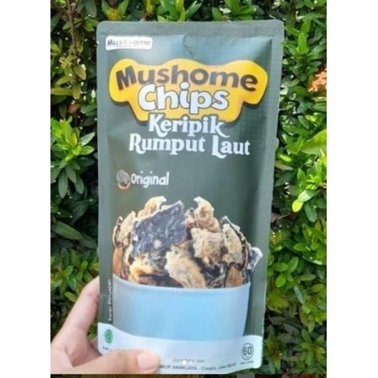Jual KERIPIK RUMPUT LAUT MUSHOME (SEAWEED - NORI CHIPS) | Shopee Indonesia