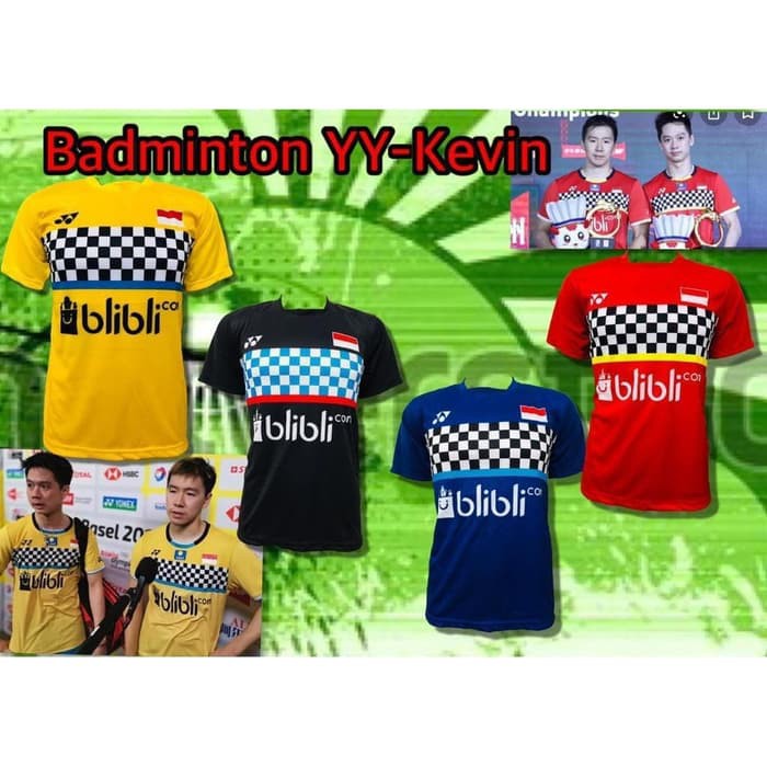 Jual Baju Kaos Minion Kevin Markus Bulutangkis Lokal | Shopee Indonesia