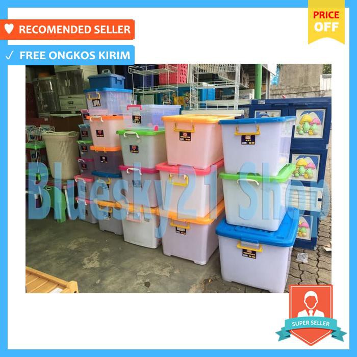 Jual Box Container / Container Serbaguna 1319 (100L) Gajah Plastik | Shopee Indonesia