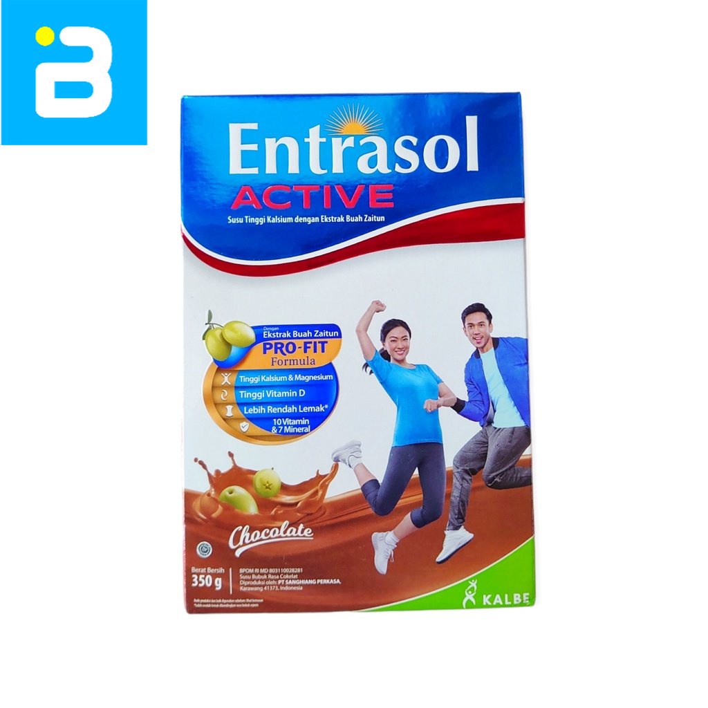 Jual Entrasol Active Chocolate 350 G | Shopee Indonesia