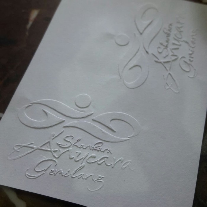 Jual PLAT STEMPEL EMBOSS | Shopee Indonesia