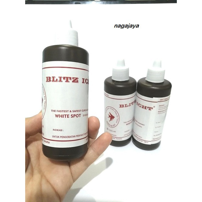 Jual Blitz icht obat biru obat anti jamur white spot ikan kemasan 100 ...