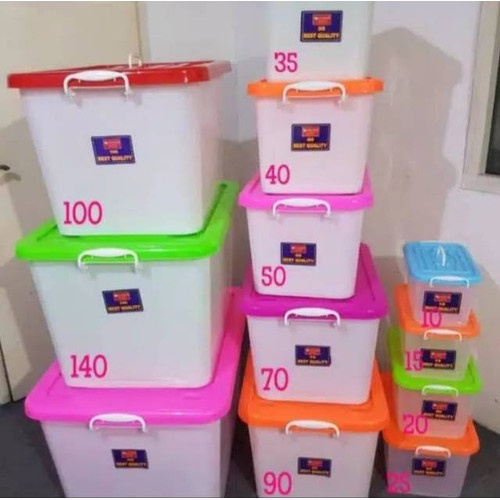 Jual CONTAINER BOX GAJAH KOTAK PENYIMPANAN 15L | Shopee Indonesia