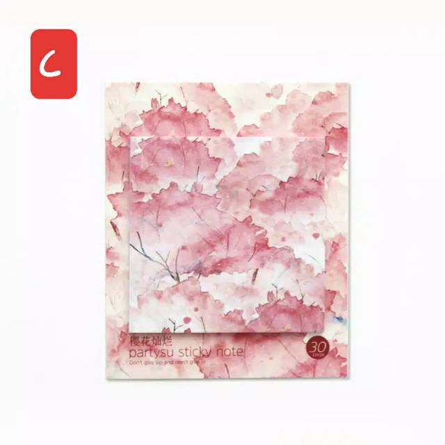 Jual Sticky Notes Blossom / NOTES / NOTE / CATATAN | Shopee Indonesia