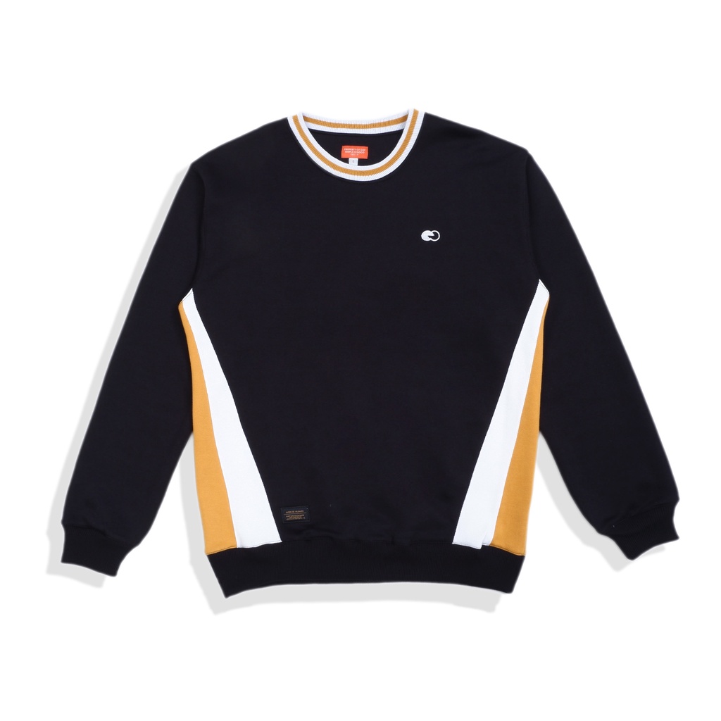 Jual [Clearance Sale - Ukuran XL] GKP Apollo Sweater Crewneck - Black ...