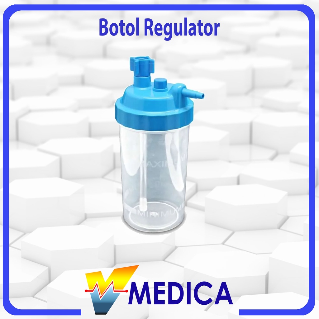 Jual Botol Regulator Oksigen / Botol Humidifier / Botol Air Tabung ...