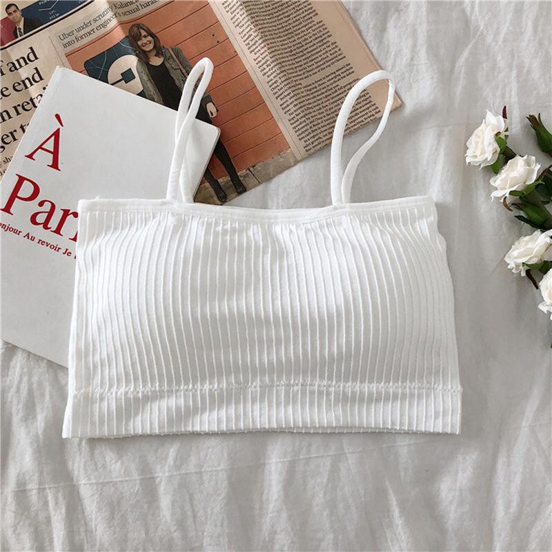 Jual Foiss Bra Kemben Seamless Pakain Dalam Wanita Crop Top Bralette ...