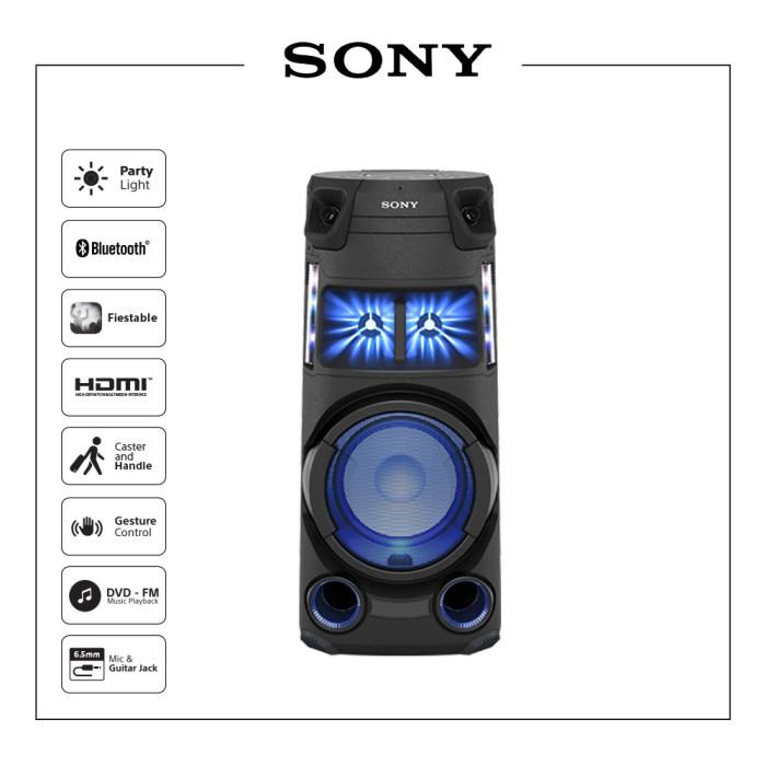 Jual Vall | Sony Mhc-V43D High Power Audio System With Bluetooth / Mhc ...