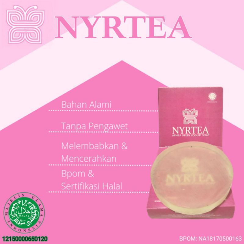 Jual sabun arnifa by NYRTEA! 100% ORIGINAL(kemasan terbaru) | Shopee ...