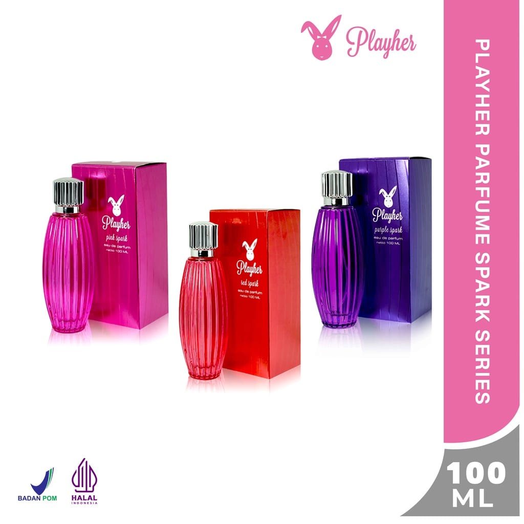 Jual Laamiahijab Parfum EDT Playher Playhim Series 100ml-110ml | Shopee Indonesia