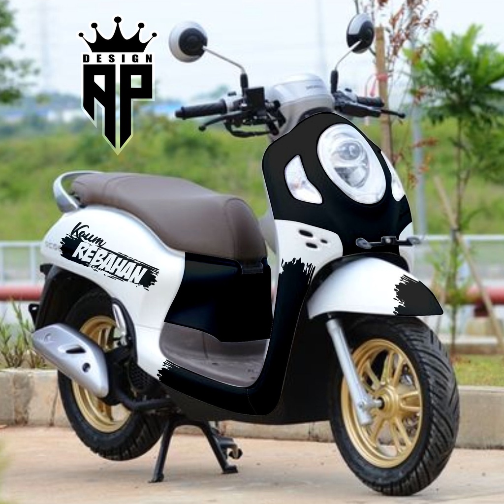 Jual decal sticker scoopy full body FI scopy dekal stikerskopi karbu 2010 2011 2012 2013 2014 ...