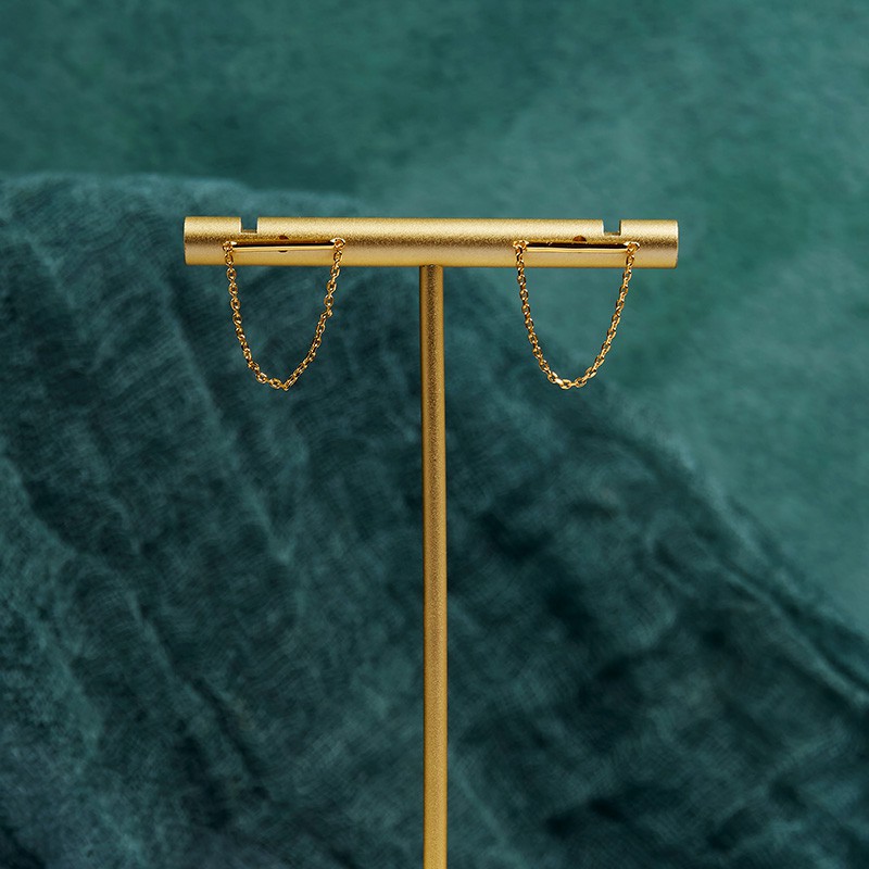 Jual Bia - Anting Perak Silver 18k Gold Plated Earring by AR Signature ...