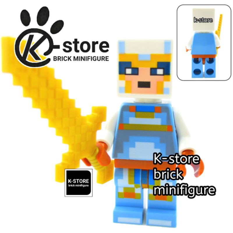 Jual lego minecraft mine craft player two minifigure | Shopee Indonesia