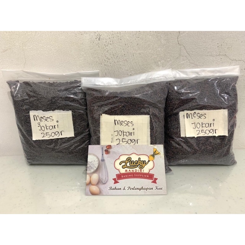 Jual Meses Jokari Cokelat Repack (250gr) | Shopee Indonesia